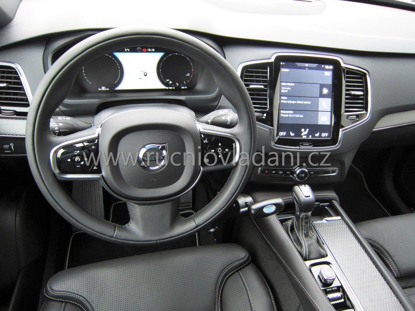 MERO 3 – ruční ovládání brzdy a plynu